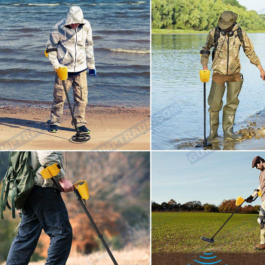 Metalldetektor mit LCD Display Gold Metal Detector Wasserdicht ... Metalldetektor mit LCD Display Gold Metal Detector Wasserdicht ...